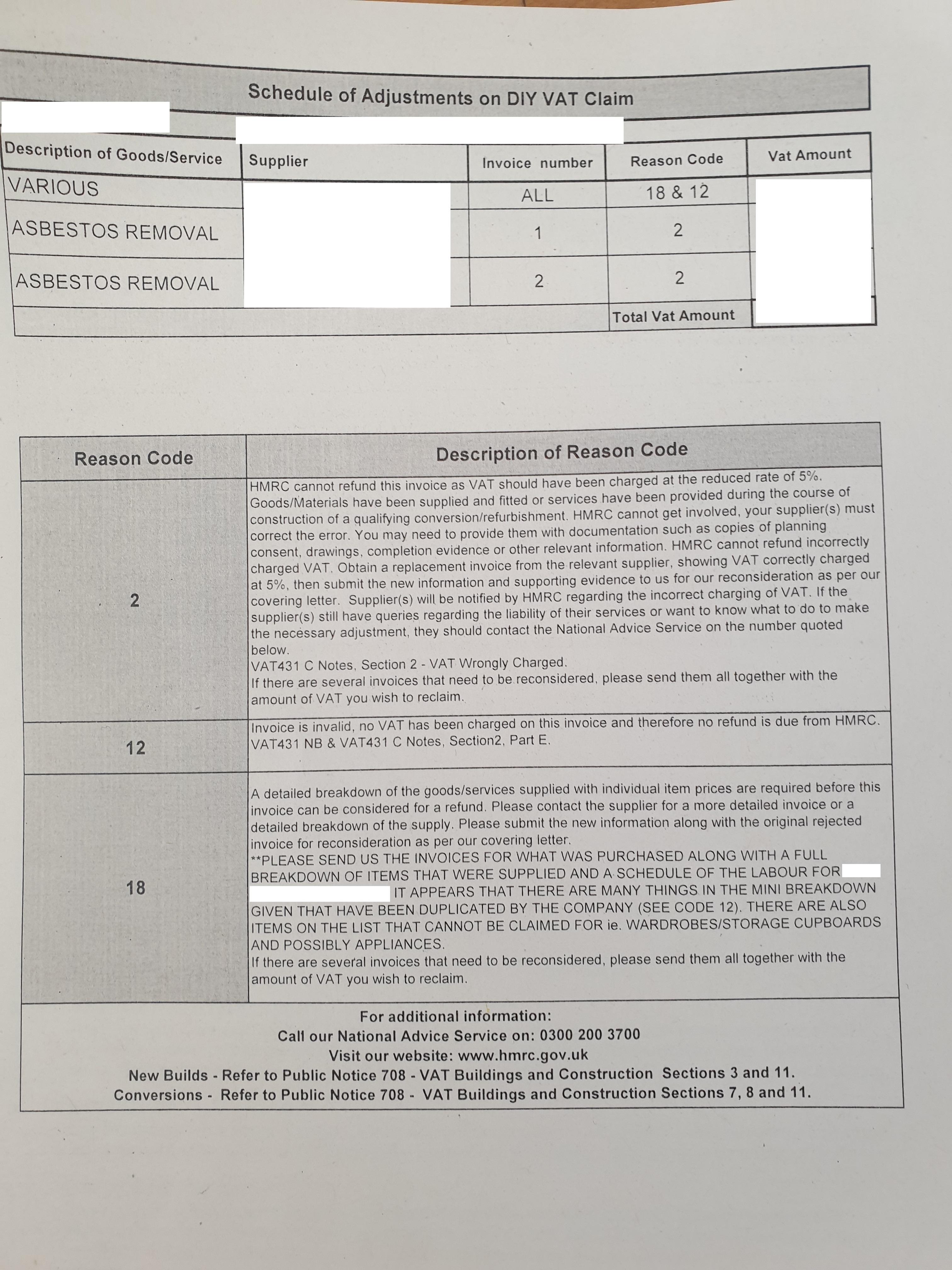 VAT Claim Rejection Please Help Self Build VAT Community VAT Claim Rejection Please Help Self Build VAT Community